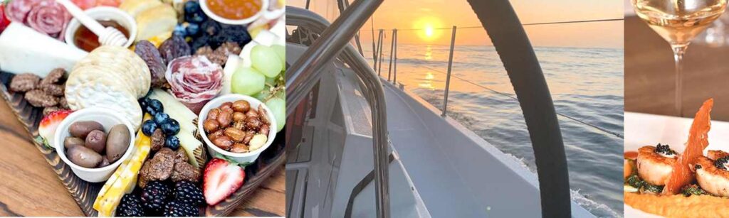 Dinner Cruises Aboard Luxury Sailing Yachts | St Augustine Sailing